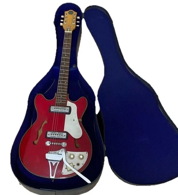 TEISCO EP-2L VINTAGE Semi-Hollow Electric Guitar 1960s Japan Rare ...