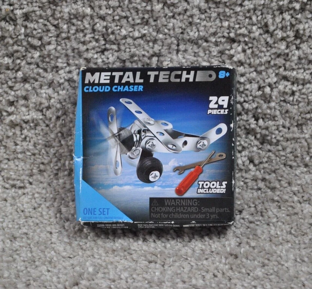 METAL TECH 29 PCS Model Airplane Kit Easy Project Kids Adults Build A ...