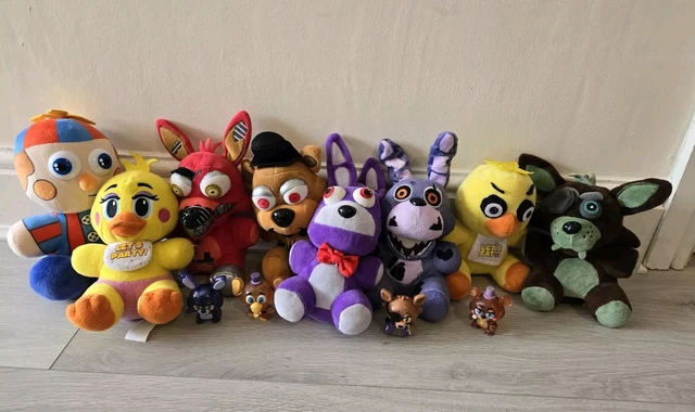 FIVE NIGHTS AT Freddys Fnaf Plush Soft Toys Bundle £30.00 - PicClick UK