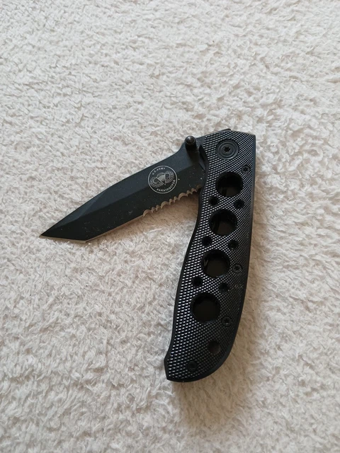 US ARMY FALLSCHIRMJÄGERMESSER -United/ Paratrooper /Titanium/Messer ...