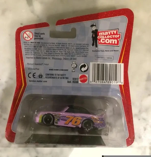 DISNEY CARS VINYL Toupee Crusty Rotor #76 Rubber Tires 1:55 new $24.00 ...
