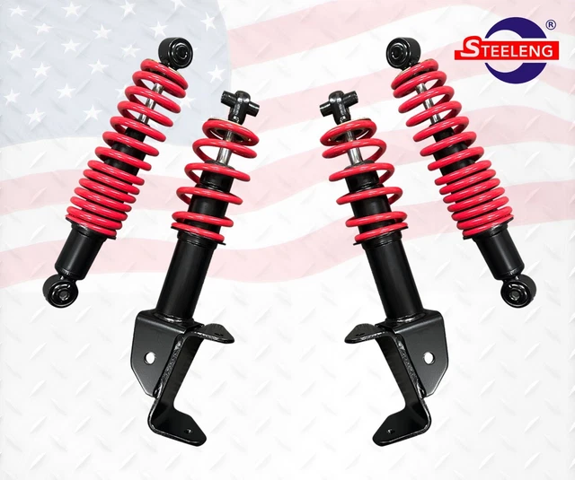 YAMAHA GOLF CART G29 High-Performance HD FRONT/REAR Coil Over Shocks ...