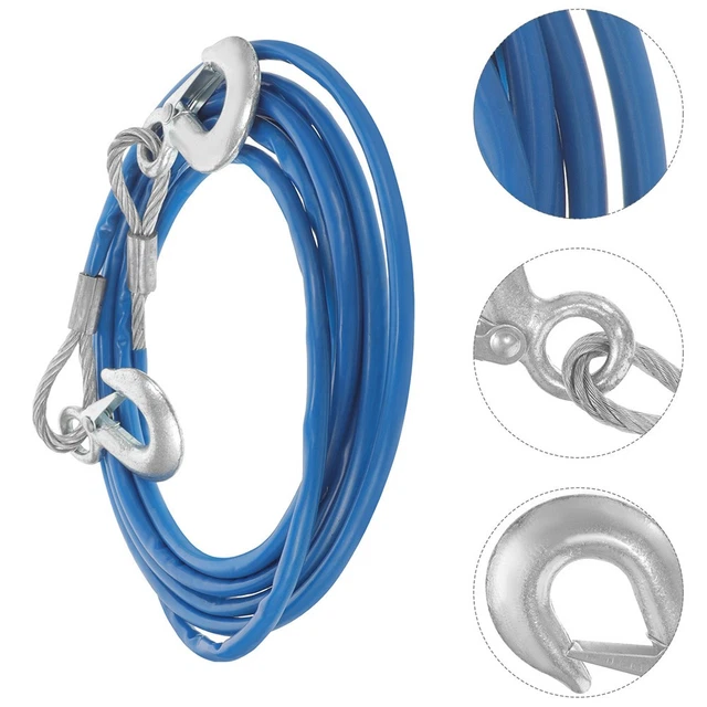 CAR TOW DOLLY 3-ton Boat Trailer Winch Strap Tow Strap Heavy Duty Tow ...