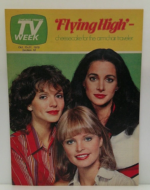 CHICAGO TRIBUNE TV Week Guide Mag Oct 15-21 1978 Connie Sellecca Flying High £7.81 - PicClick UK