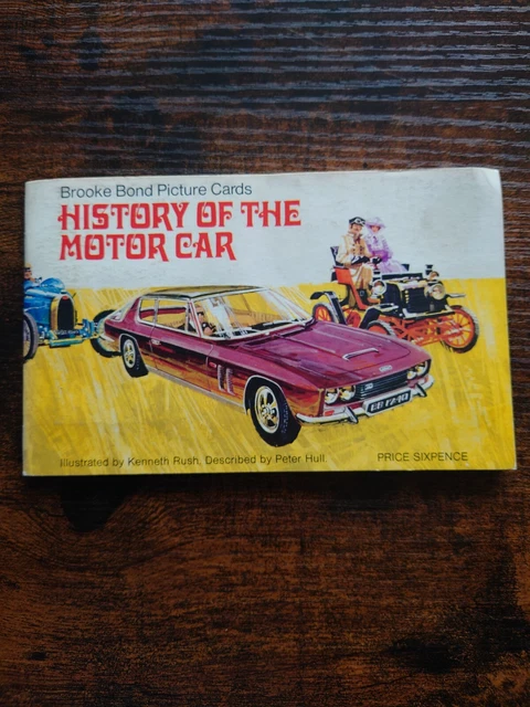HISTORY OF THE Motor Car Picture Book Educational Childrens Collection ...