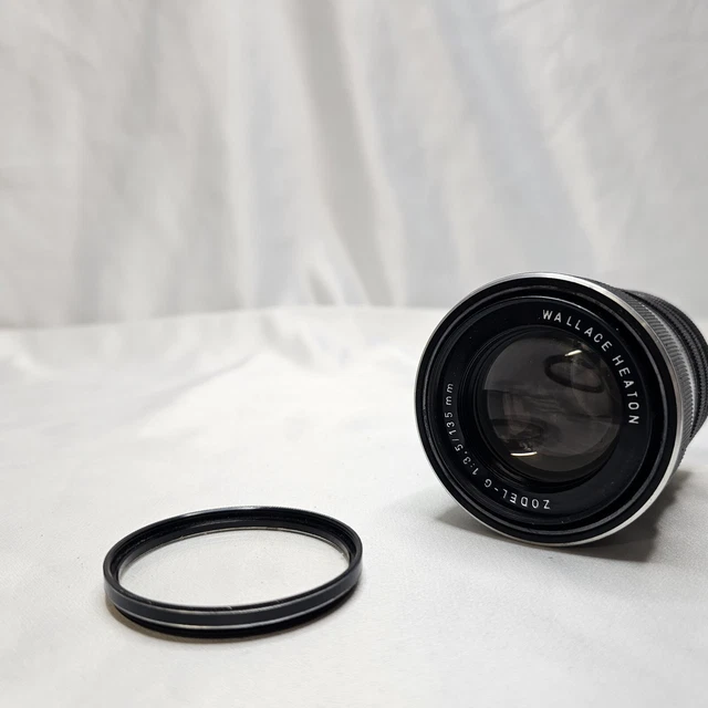 WALLACE HEATON ZODEL G 135mm 3.5 lens M42 Mount , Good Condition ...
