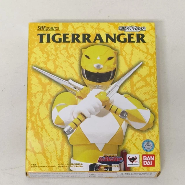 S.H.FIGUARTS POWER RANGERS Kyoryu Sentai Zyuranger TIGER RANGER BANDAI ...
