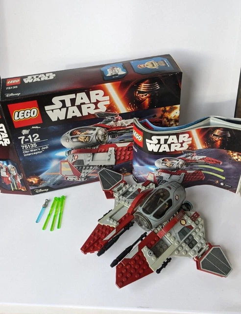 LEGO 75135 STAR Wars: Obi-Wan's Jedi Interceptor NO FIGURES With Box ...