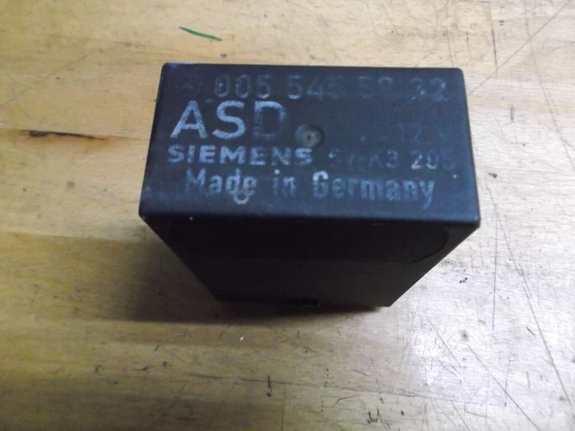 MERCEDES W201 W124 W126 Relais Steuergerät ASD A 0055455932 EUR 69,00 ...