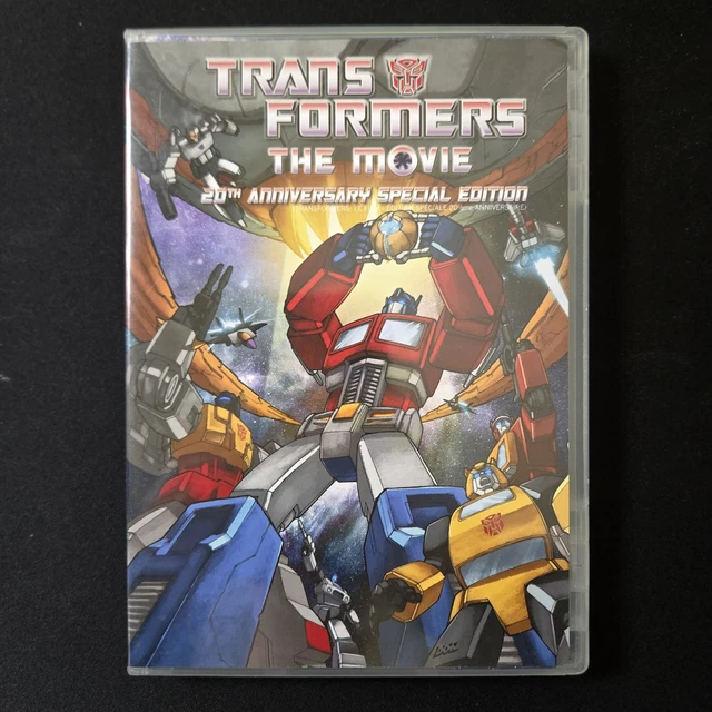 TRANSFORMERS : THE Movie 20th Anniversary Special Edition DVD 2-Disc ...