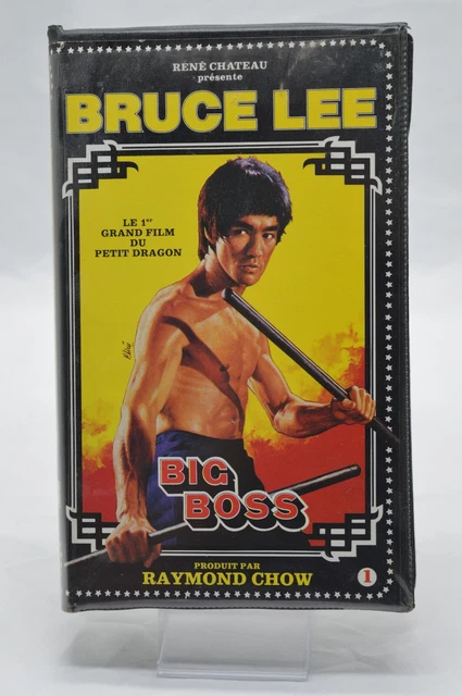 VHS CASSETTE K7 BIG BOSS Bruce Lee René Chateau Rare EUR 16,90 ...