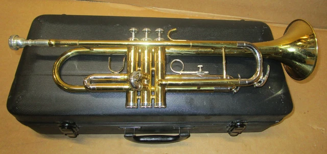 TROMPETTE ALLEMANDE HELMKE Engineering Bb ! Embout buccal et étui 7C ...