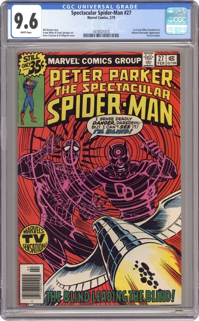 Spectacular Spider-man Peter Parker #27 Cgc 9.6 1979 1618521013 £178.72