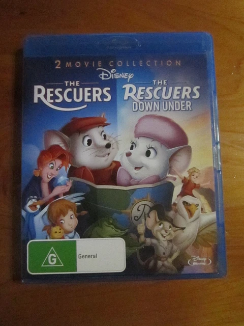 DVD BLU-RAY THE Rescuers 2 Movie Collection Disney Great *** Must See ...