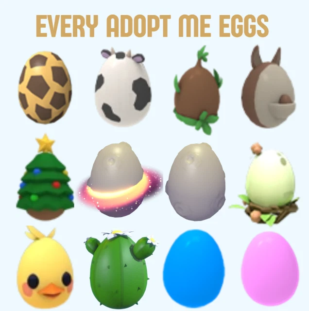 ROBLOX ADOPT ME Eggs (EVERY VERSION) EUR 2,99 - PicClick DE