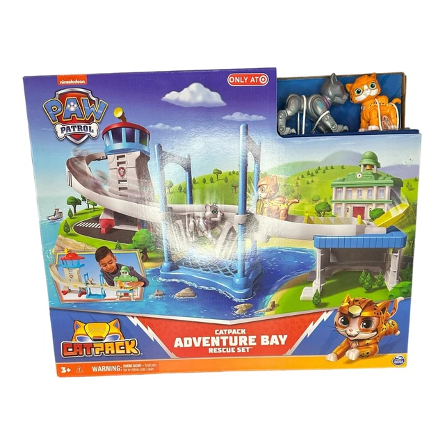 NIB PAW PATROL Cat Pack Adventure Bay Rescue Play Set & Figures With ...