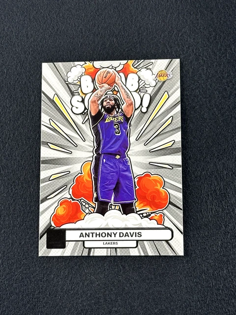 2023-24 DONRUSS ANTHONY DAVIS Bomb Squad insert #8 Los Angeles Lakers ...