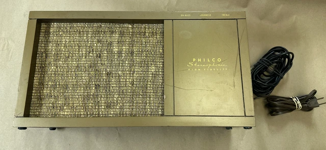 RARE PHILCO SA-1005 TUBE AMP - PHILCO Stereophonic High Fidelity ...
