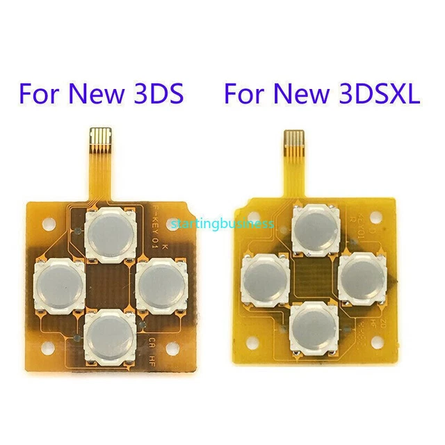 DIRECTION CROSS BUTTON Left Key Keyboard Flex Cable For Nintendo 3DS XL ...