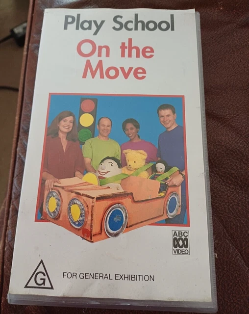 PLAY SCHOOL : On The Move Vhs Video Cassette (ABC VIDEO) $14.50 ...