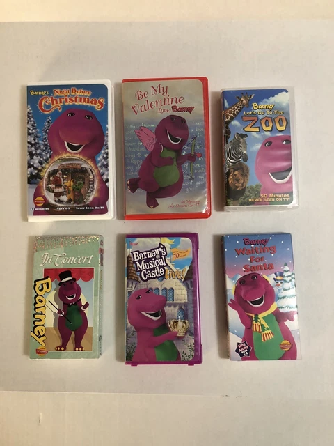 BARNEY VHS LOT 6 Movies Some Rare and OOP £18.58 - PicClick UK