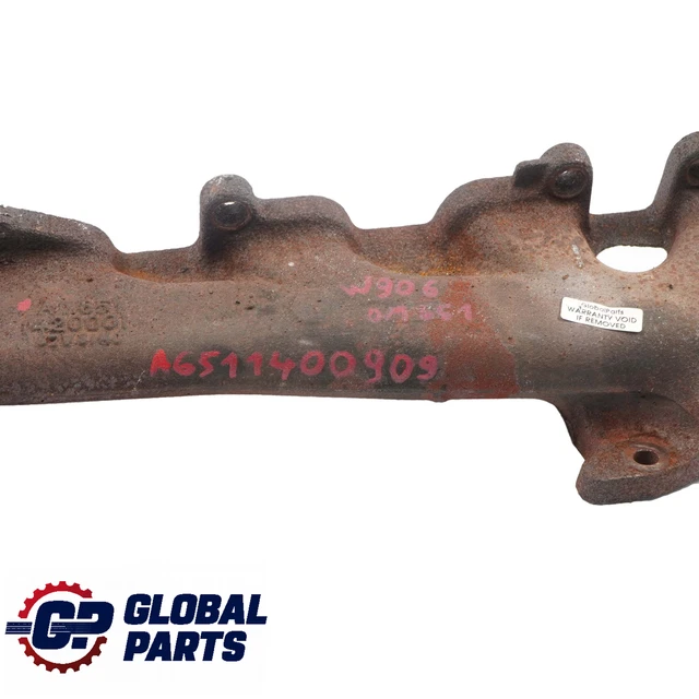 MERCEDES SPRINTER W906 OM651 Ladeluft Ansaugbrücke Ansaugkrümmer ...