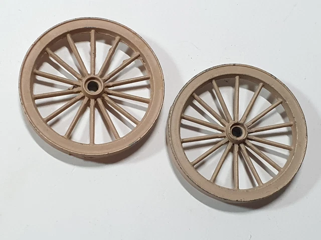 VINTAGE BRITAINS ACW Union & Confederate Infantry Gun Limber Wheels ...