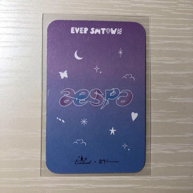 AESPA KARINA EVER SMTown Everland Limited Edition Carta fotografica ...