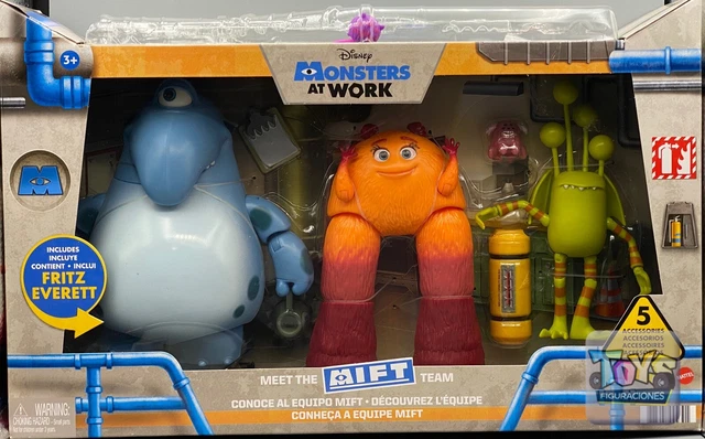 DISNEY MATTEL MONSTERS at Work Meet the MIFT Team Fritz Val Little ...