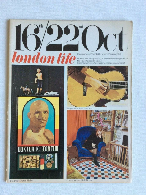 LONDON LIFE MAGAZINE October 16 1965 Very Rare Highly Collectible £77. ...