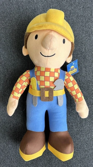 BRAND NEW 17INCH Jumbo Bob The Builder Soft Toy Bob The Builder Plush £ ...