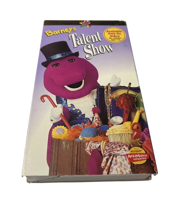 BARNEY TALENT SHOW Classic Collection VHS Family Children Sing Along ...