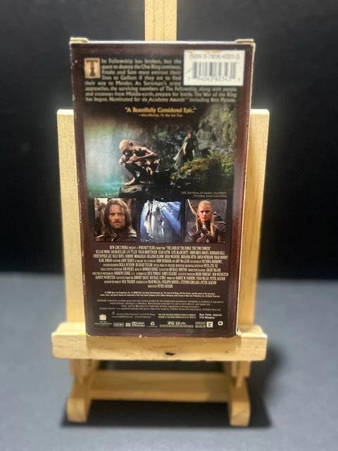LORD OF THE Rings: the Two Towers (VHS, 2002) £7.26 - PicClick UK