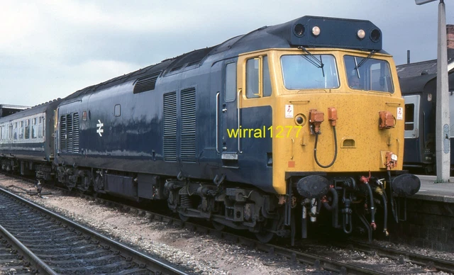 ORIGINAL RAILWAY SLIDE Class 50 50003 at Taunton 30.04.78 £7.00 ...