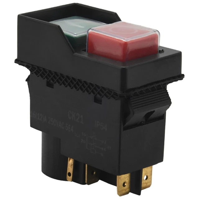 CK21 INTERRUPTEUR ÉLECTROMAGNÉTIQUE Pour BÉTonniÈRe 240V A9D27746 EUR 9 ...