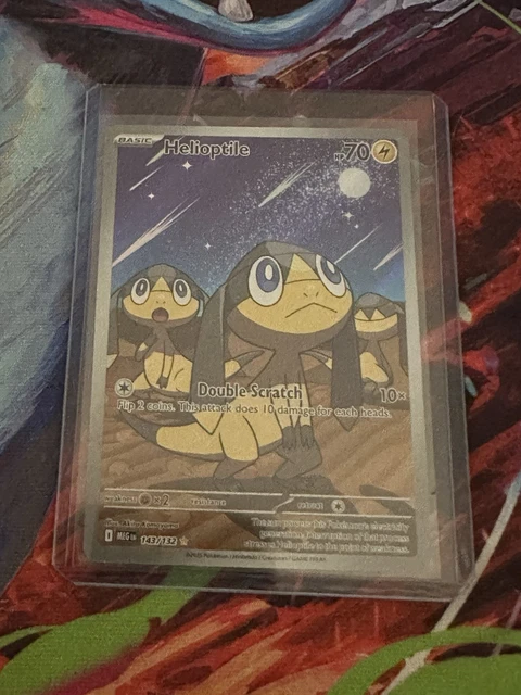 POKÉMON TCG MEGA Evolution Helioptile IR 143/132 English, Near Mint ...