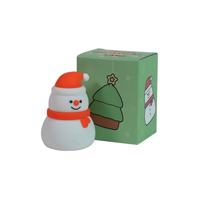 EASY CARRY CHRISTMAS Mood Lamp Silicone Touch Control 16 Color ...