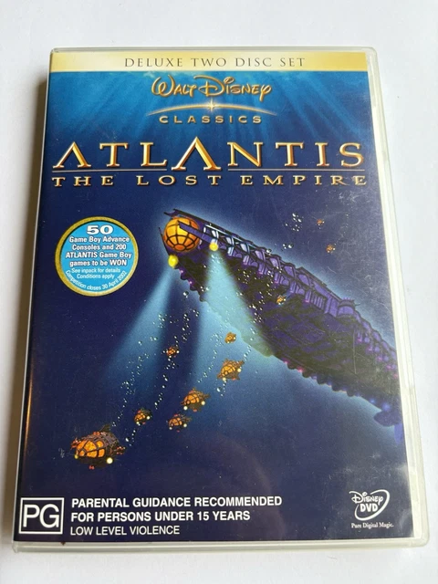 ATLANTIS THE LOST Empire Dvd Deluxe 2 Disc Set Pal Region 4 - Free Aus ...