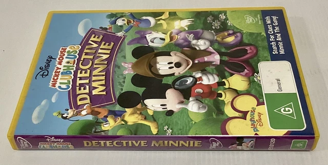 MICKEY MOUSE CLUBHOUSE Detective Minnie DVD Region 4 Playhouse Disney ...