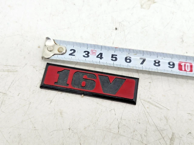 GENUINE VW GOLF Jetta MK1 MK2 MK3 GTI 16V Rear Badge EMBLEM OEM EUR 45 ...