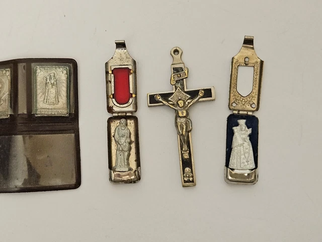 WW2 WWII GERMAN Army Wehrmacht pocket shrine Icons for soldiers Cross ...