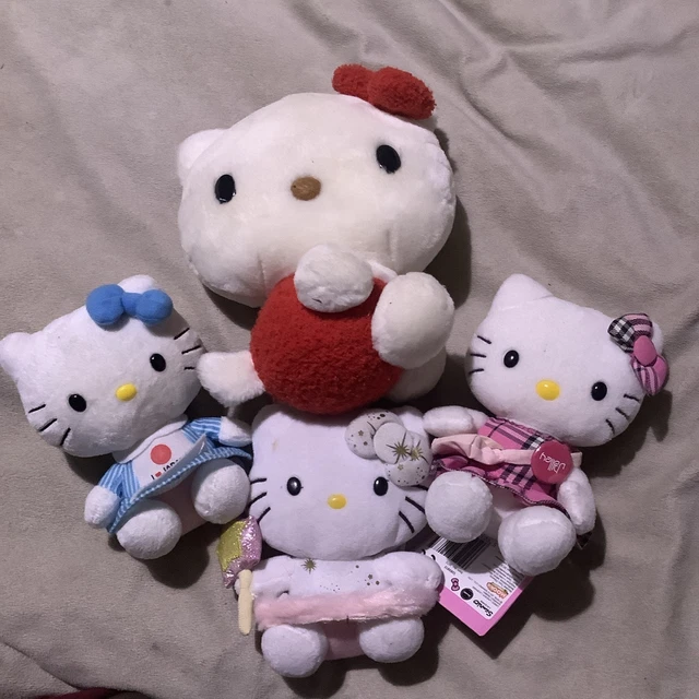 SANRIO HELLO KITTY Soft Plush Toy Bundle £16.32 - PicClick UK
