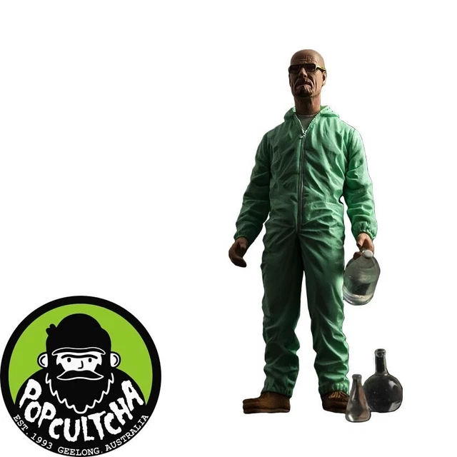 BREAKING BAD - Walter White in Hazmat Suit (Blue) 6" Action Figure "New ...