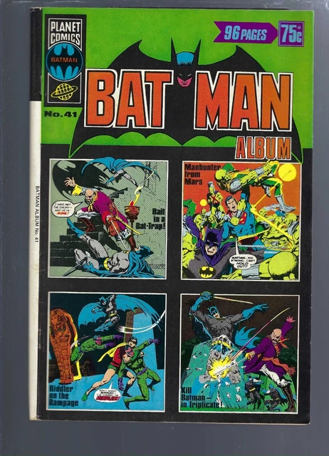 BATMAN Album 41 - 96 Pages - Australian Planet Comics $20.00 - PicClick AU