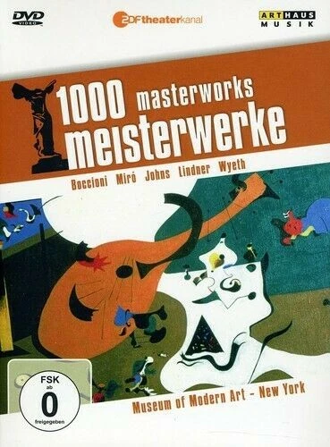 1000 MASTERWORKS MUSEUM of Modern Art New York (2011) NEW DVD Region 2 ...