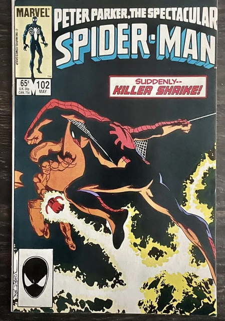 MARVEL COMICS: PETER Parker The Spectacular Spiderman #102, 1985 & #111 ...