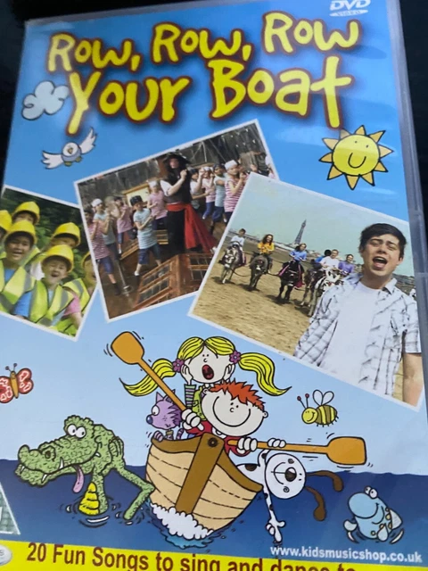ROW ROW ROW Your Boat 20 Fun Songs to Sing and Dance to dvd children ...