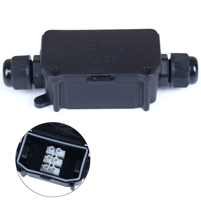 2/3WAY 450V IP66 Outdoor Waterproof Cable Connector Junction Box With ...