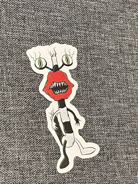 CARTOON STICKER AAAHH!!! Real Monsters Nickelodeon Krumm Oblina Ickis ...