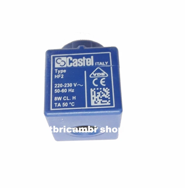 BOBINA CASTEL SOLENOIDE 230V HF2 50/60 Hz EUR 15,90 - PicClick IT